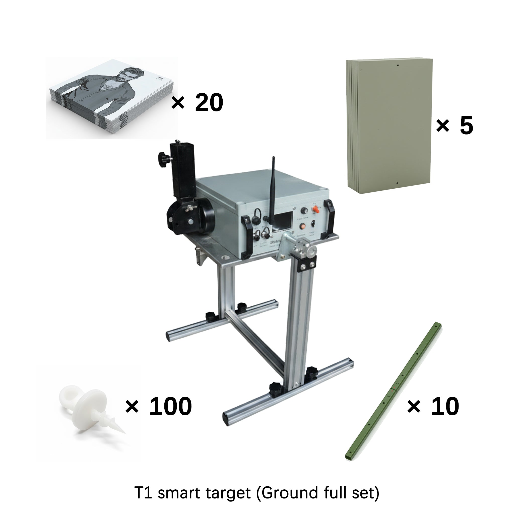 T1 smart target (Ground full set) – Robotarget + Tacland