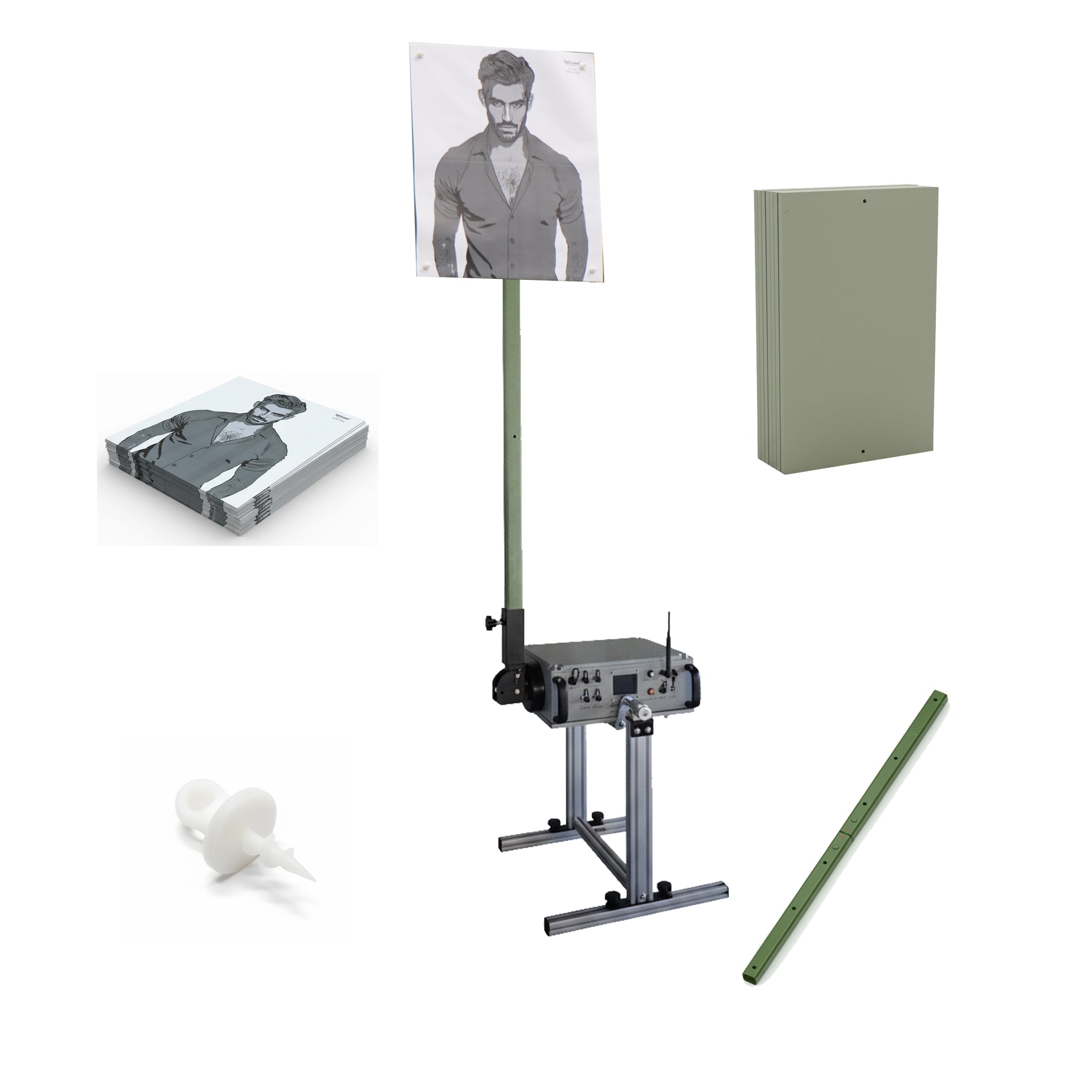 T2 smart target (Ground full set) – Robotarget + Tacland